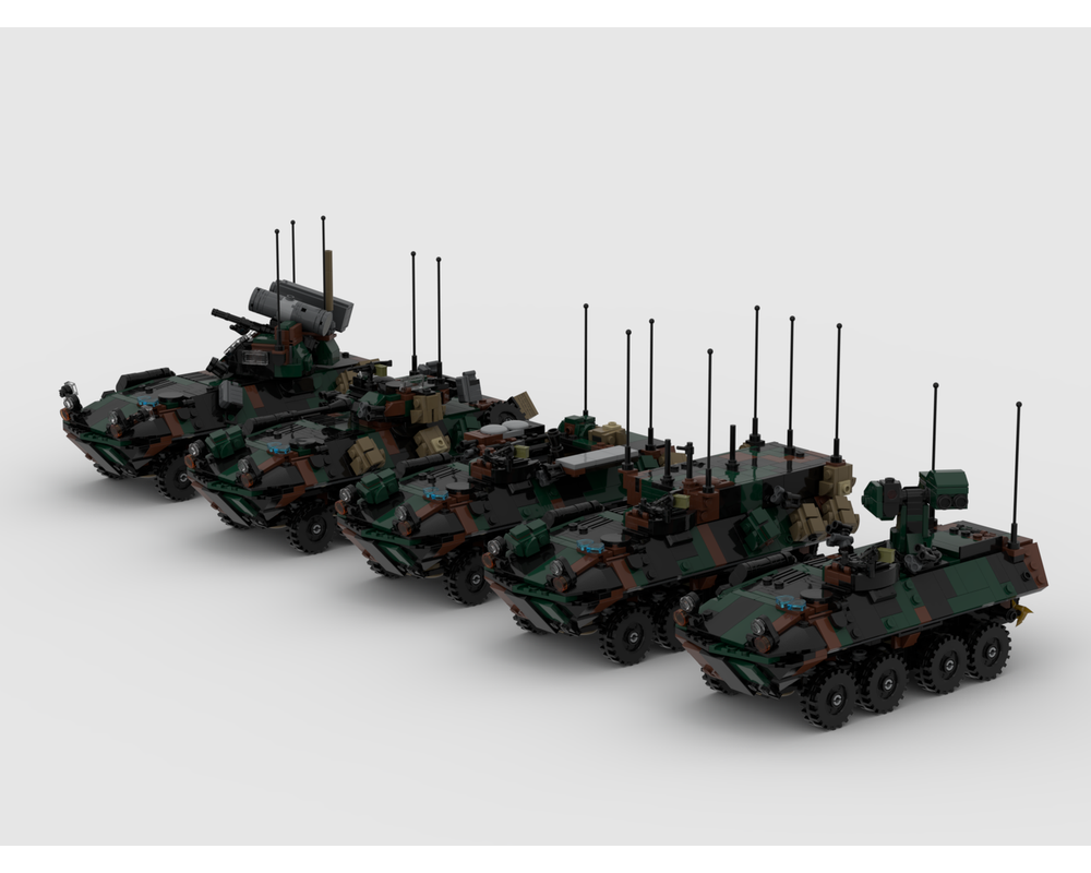 Lego Moc Lav M Mortar Carrier By Neomoc Rebrickable Build With Lego