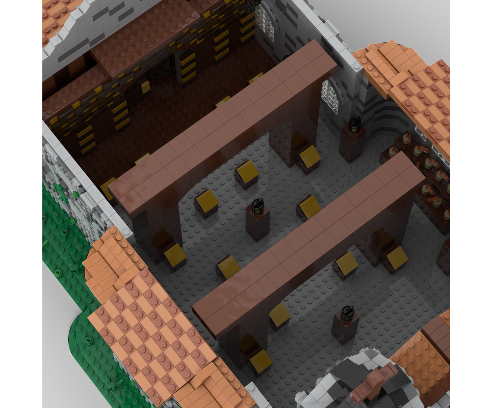 LEGO MOC Medieval Church by MOCOPOLIS | Rebrickable - Build with LEGO
