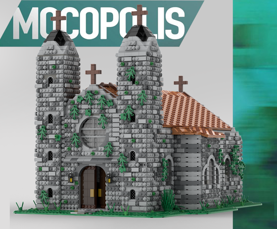 LEGO MOC Medieval Church by MOCOPOLIS | Rebrickable - Build with LEGO