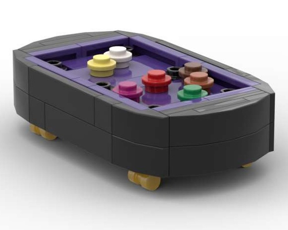 LEGO MOC Pool table by GodOfTheBricks | Rebrickable - Build with LEGO