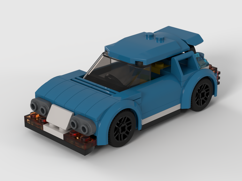 LEGO MOC Rally Hatchback by Welsh Dynasty Builds | Rebrickable - Build ...