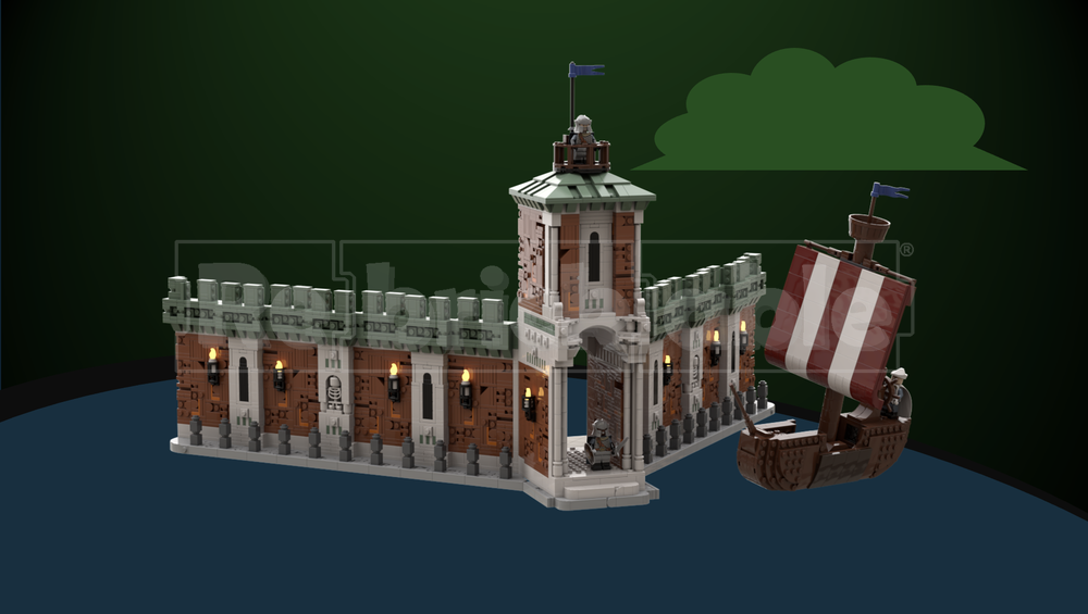 LEGO MOC The sea knights' castle by raguidel | Rebrickable - Build with ...