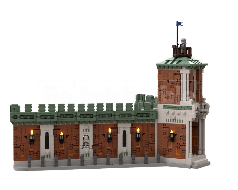 LEGO MOC The sea knights' castle by raguidel | Rebrickable - Build with ...