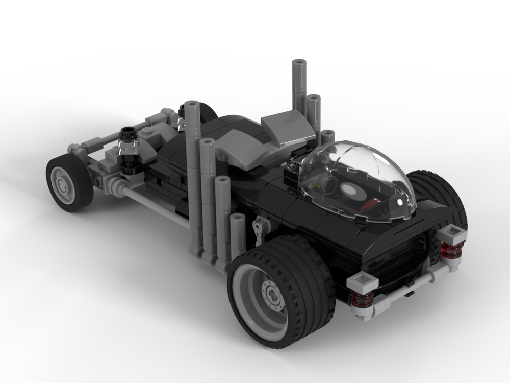 LEGO MOC The Munsters Drag U La 8w by Linse | Rebrickable - Build with LEGO