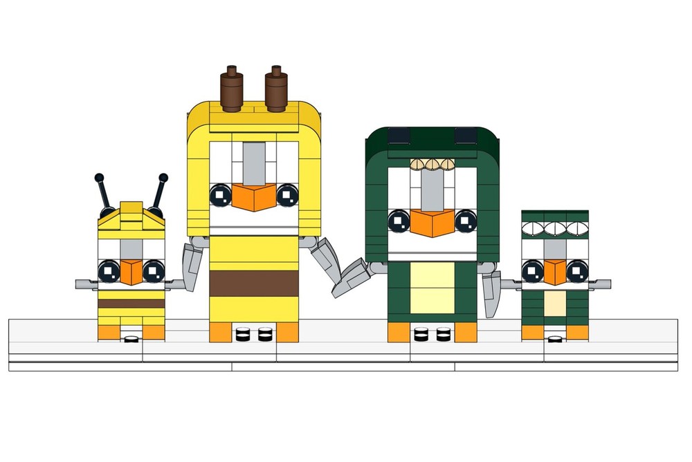 LEGO MOC Bumble The Penguin Bee And The Rest Of His Family! by ...