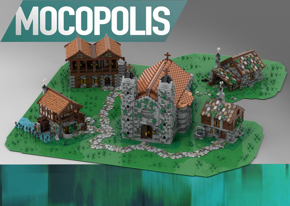 LEGO MOC Small Medieval Village by MOCOPOLIS | Rebrickable - Build with LEGO