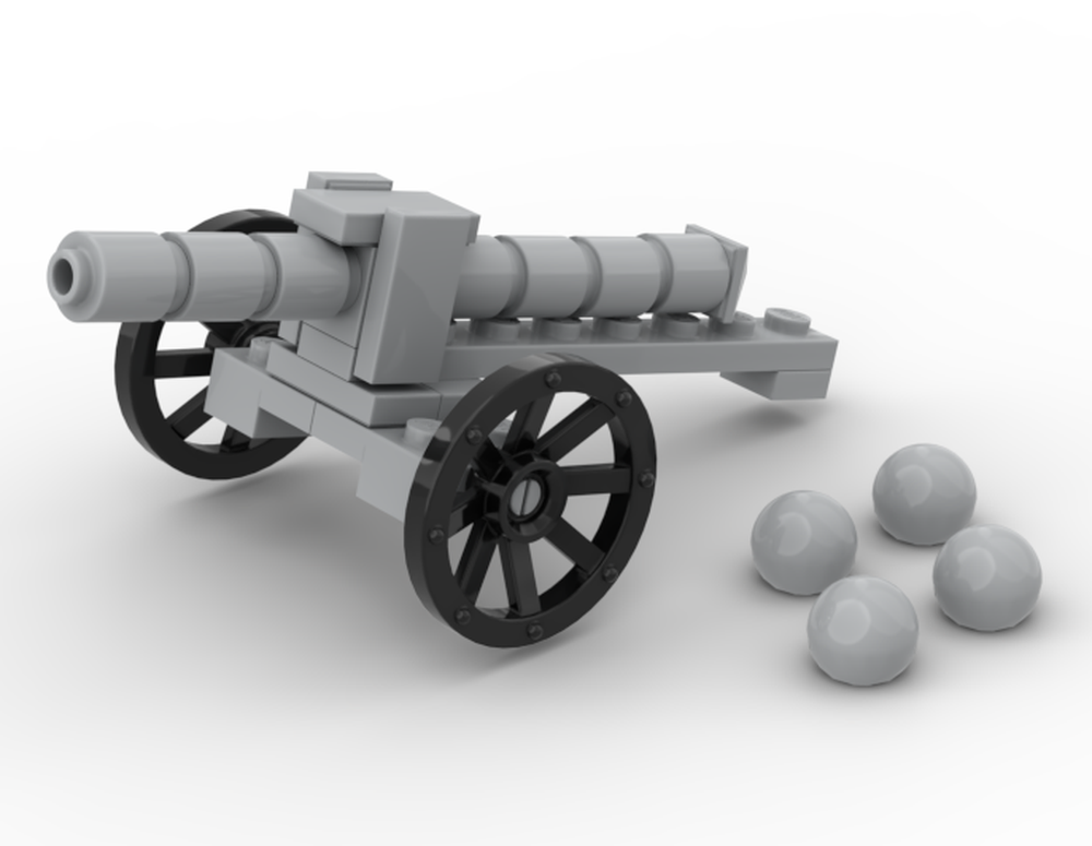 LEGO MOC Cannon by wonderbrickz | Rebrickable - Build with LEGO
