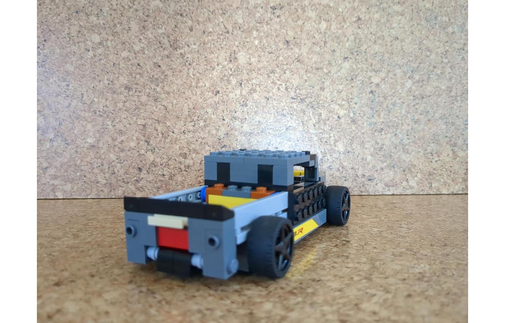 LEGO MOC 55 Ford F-100 Rat Rod - 76903 by yumurs | Rebrickable - Build ...