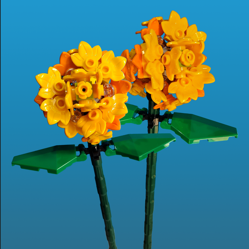 LEGO MOC Marigold by Ailurophelia | Rebrickable - Build with LEGO