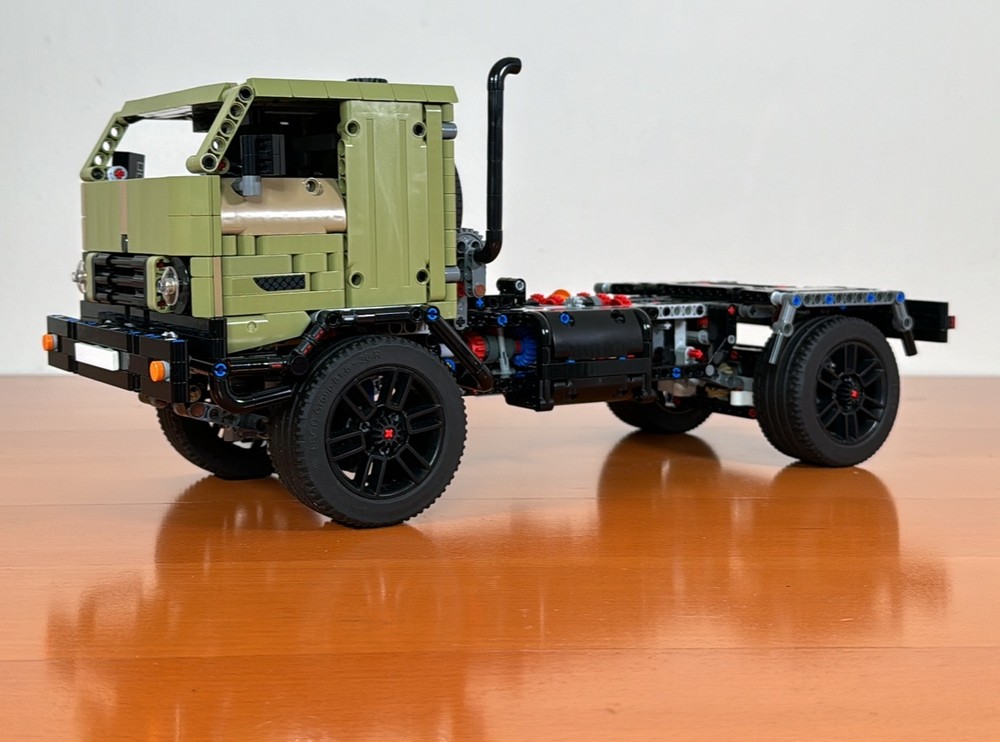 LEGO MOC-200054 Kamaz 4350 by Building with bricks | Rebrickable ...