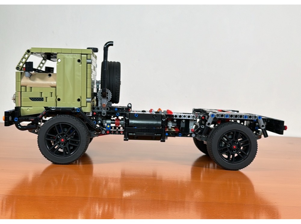 LEGO MOC Kamaz 4350 by Building with bricks | Rebrickable - Build with LEGO