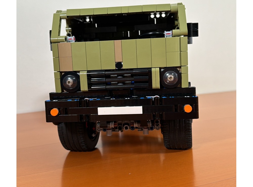 LEGO MOC Kamaz 4350 by Building with bricks | Rebrickable - Build with LEGO