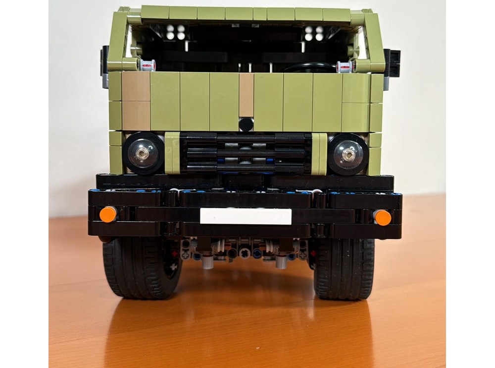 LEGO MOC Kamaz 4350 by Building with bricks | Rebrickable - Build with LEGO