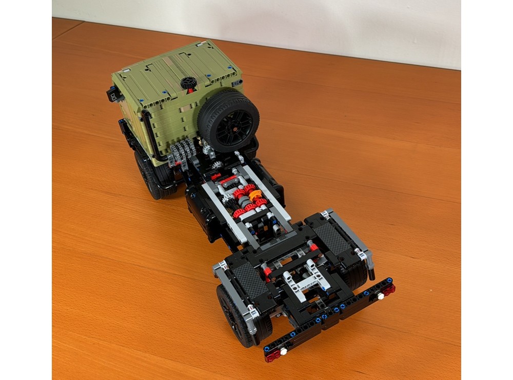 LEGO MOC-200054 Kamaz 4350 by Building with bricks | Rebrickable ...