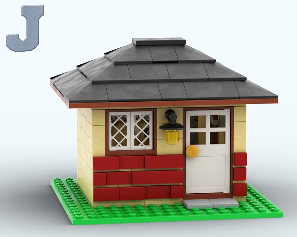 LEGO MOC Garden Tool Shed by jaystepher | Rebrickable - Build with LEGO