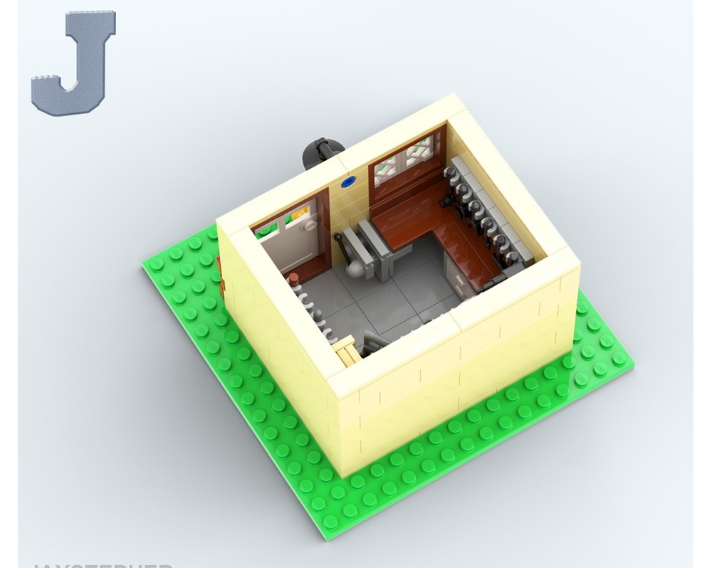 Lego Moc Garden Tool Shed By Jaystepher Rebrickable Build With Lego