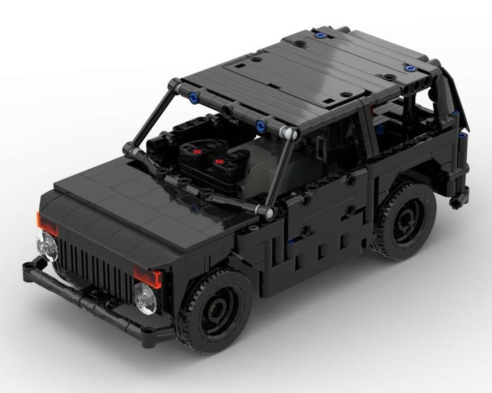 LEGO MOC Lada Niva with BuWizz by IvanYovchev | Rebrickable - Build ...