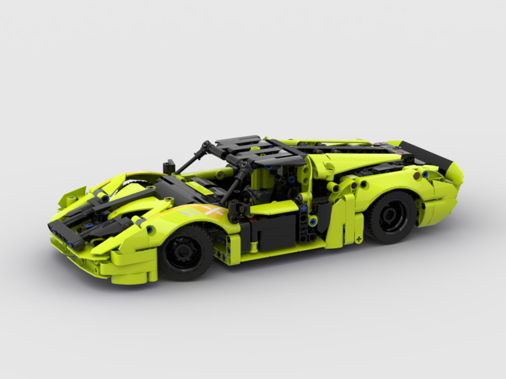 LEGO MOC Ford GT40 Mk IV by technicstudiodesigns | Rebrickable - Build ...