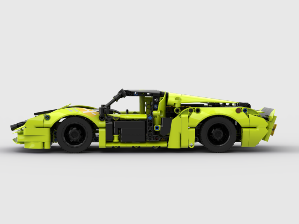 LEGO MOC Ford GT40 Mk IV by technicstudiodesigns | Rebrickable - Build ...