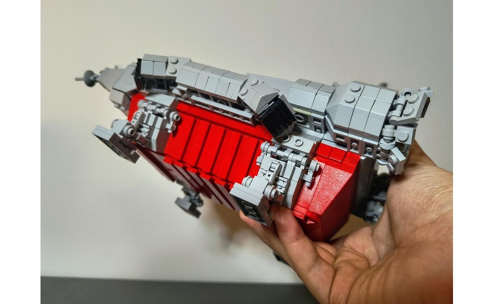 Lego Moc Alien Romulus Corbelan Iv Midi Scale By Albiorix Rebrickable