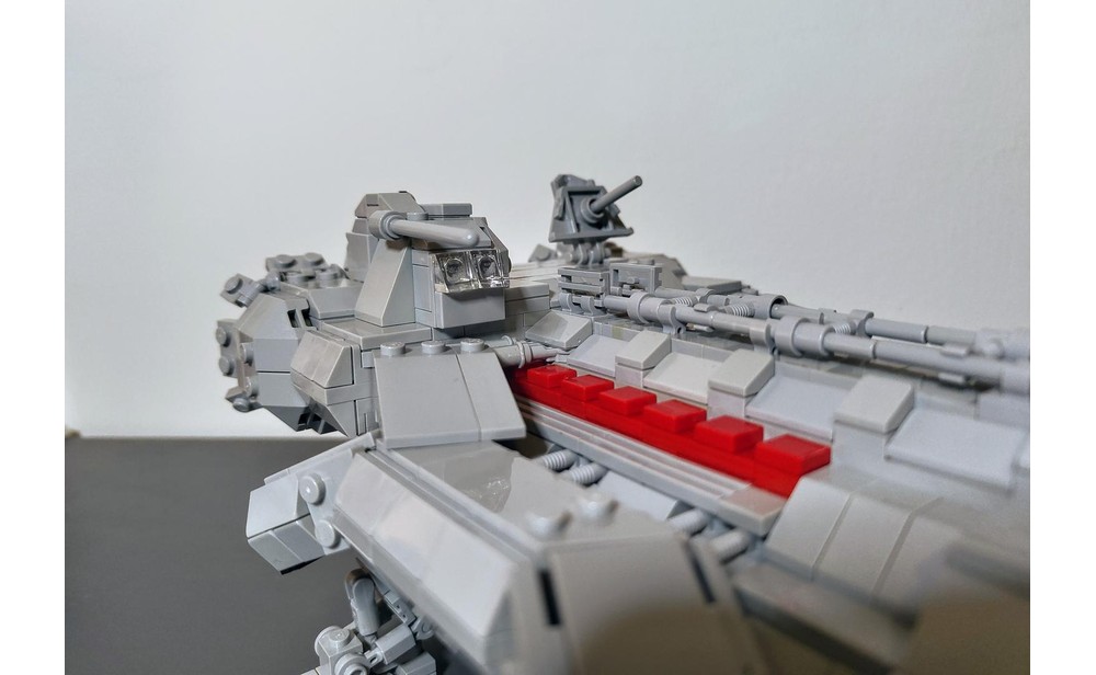 Lego Moc Alien Romulus Corbelan Iv Midi Scale By Albiorix Rebrickable