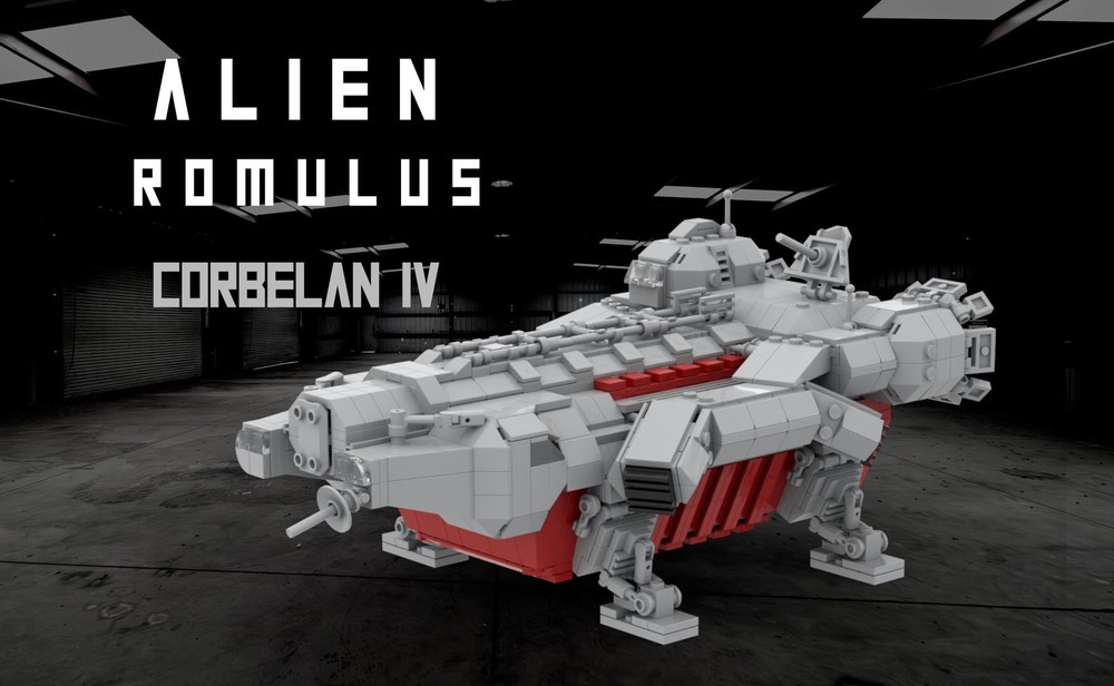 LEGO MOC Alien Romulus Corbelan IV Midi-Scale by albiorix | Rebrickable ...