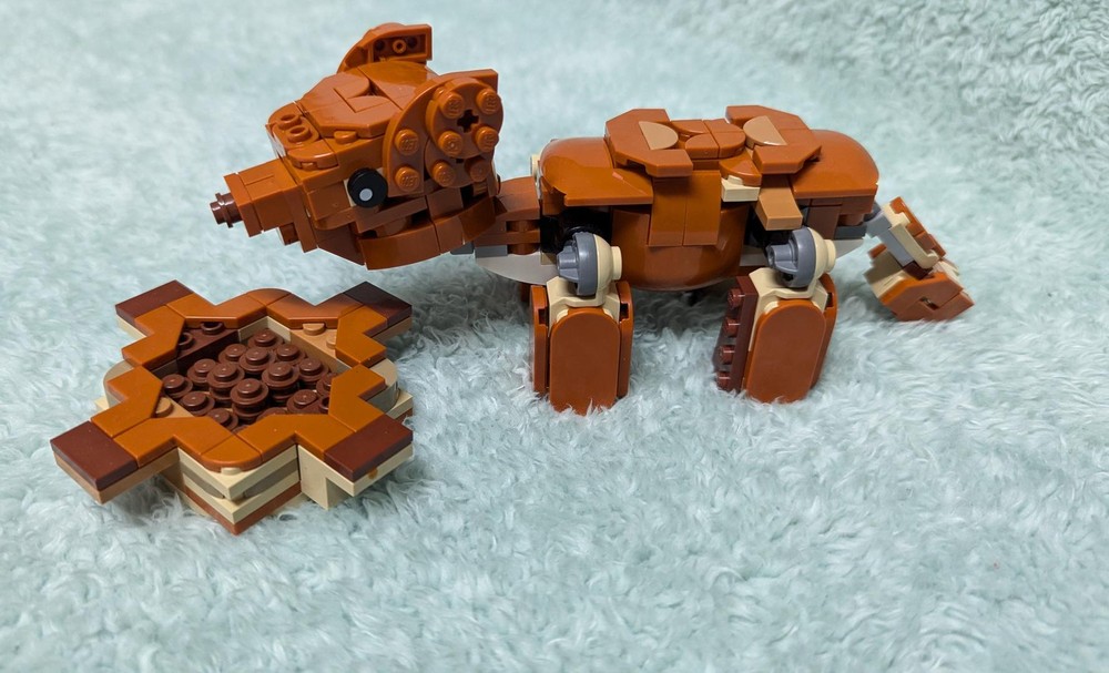 LEGO MOC Dog and Bowl by LegoGirl14 | Rebrickable - Build with LEGO