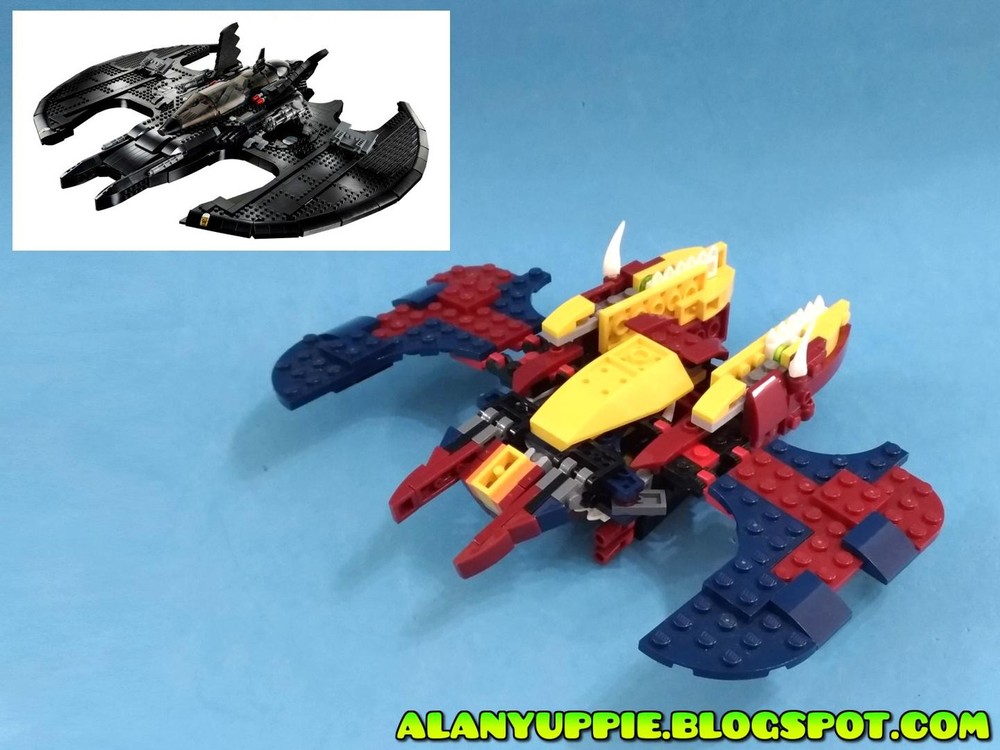 LEGO MOC Transformer Batwing (Batman 1989) using LEGO 31102 by ...