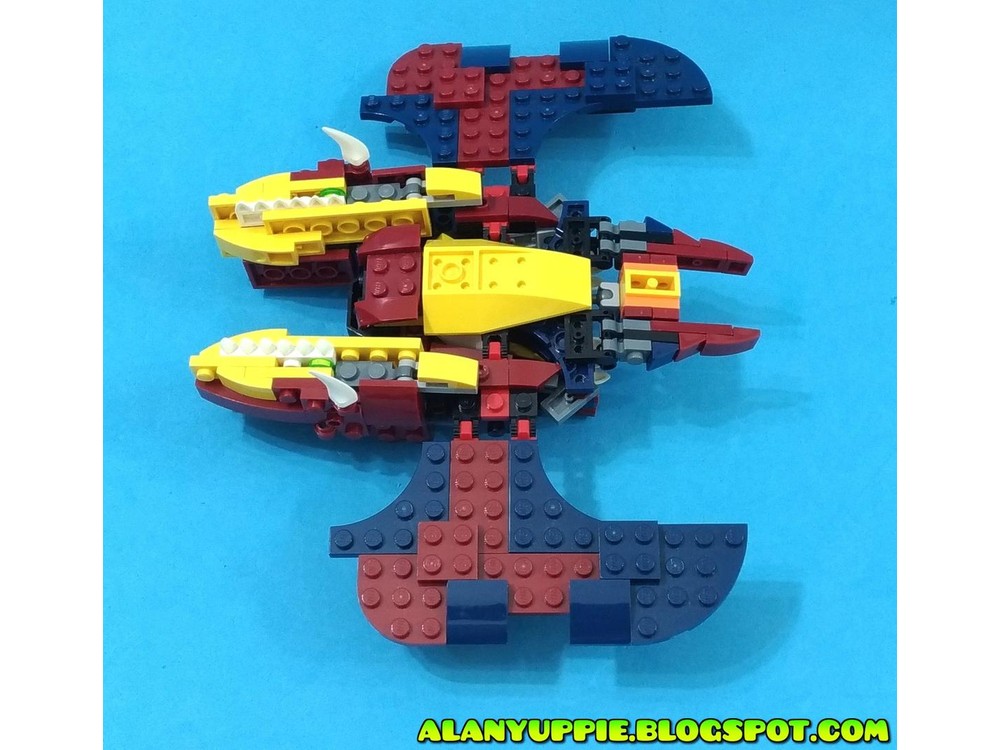LEGO MOC Transformer Batwing (Batman 1989) using LEGO 31102 by ...