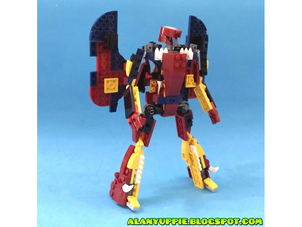 LEGO MOC Transformer Batwing (Batman 1989) using LEGO 31102 by ...