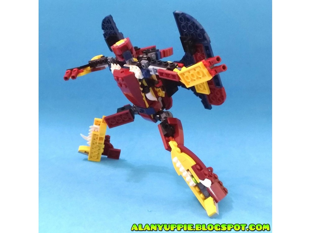 LEGO MOC Transformer Batwing (Batman 1989) using LEGO 31102 by ...