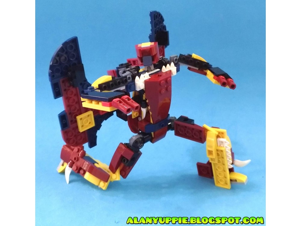 LEGO MOC Transformer Batwing (Batman 1989) using LEGO 31102 by ...