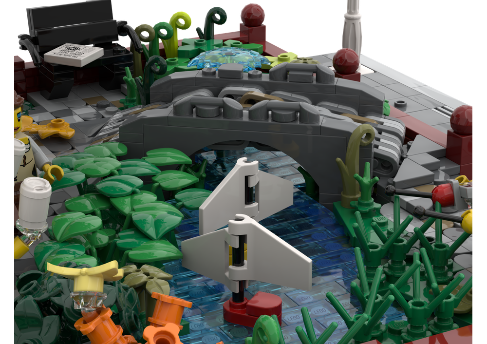 LEGO MOC City Green - Central Park & Pond - 32x32 Baseplate by Brick ...