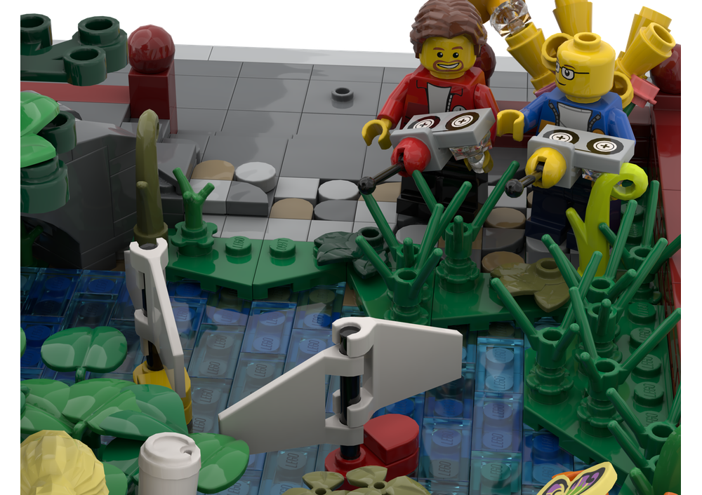 LEGO MOC City Green - Central Park & Pond - 32x32 Baseplate by Brick ...