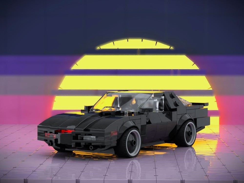 LEGO MOC Pontiac Firebird Trans Am/KITT by Sweeng | Rebrickable - Build ...