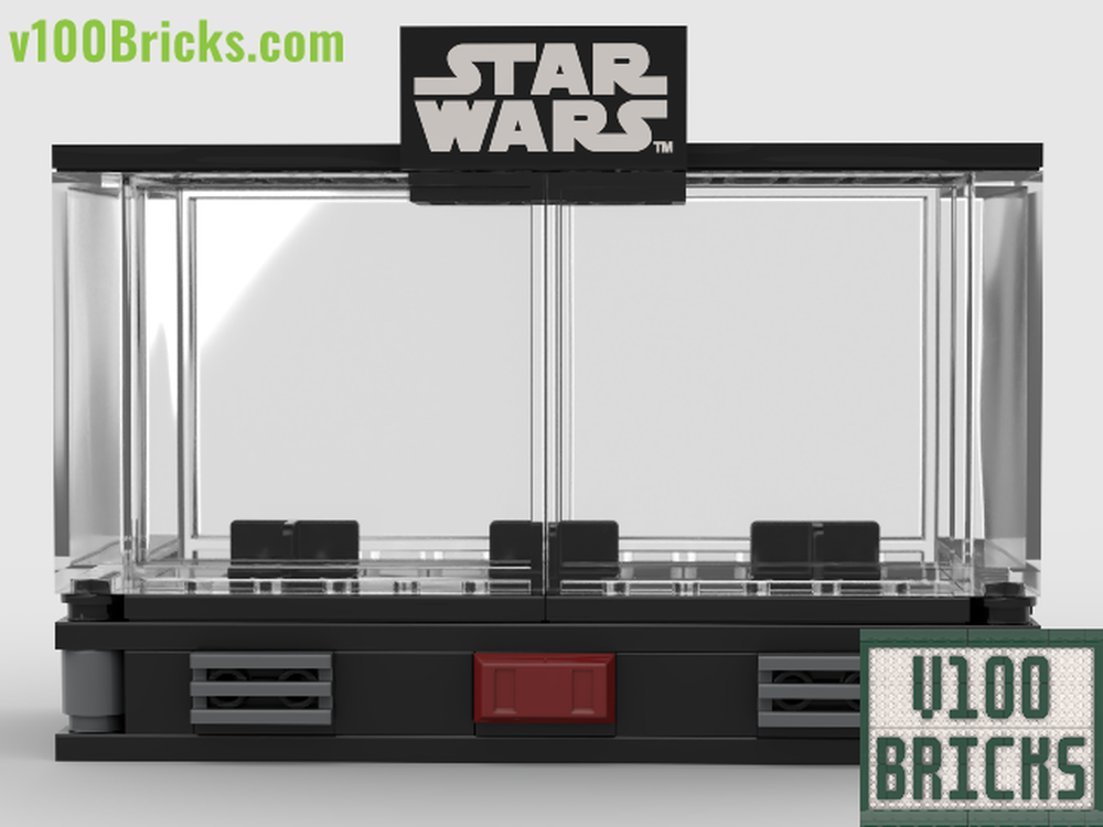 LEGO MOC SW Minifigure Display Case by v100Bricks | Rebrickable - Build with LEGO