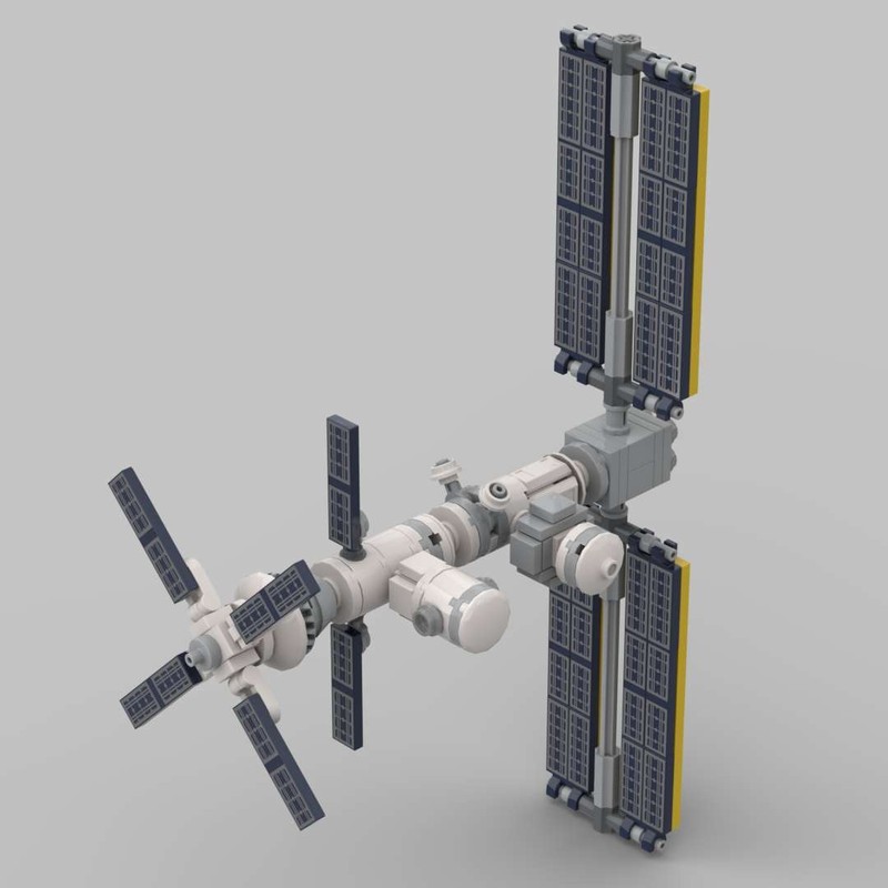 LEGO MOC Lunar Gateway (1:220) by TheBlackShark_77 | Rebrickable ...