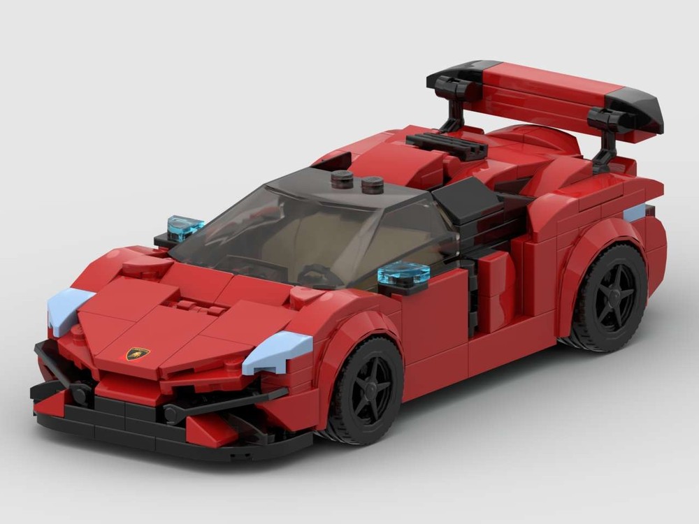 LEGO MOC LAMBORGHINI Huracan - RED version modified by MarkMOC71 ...
