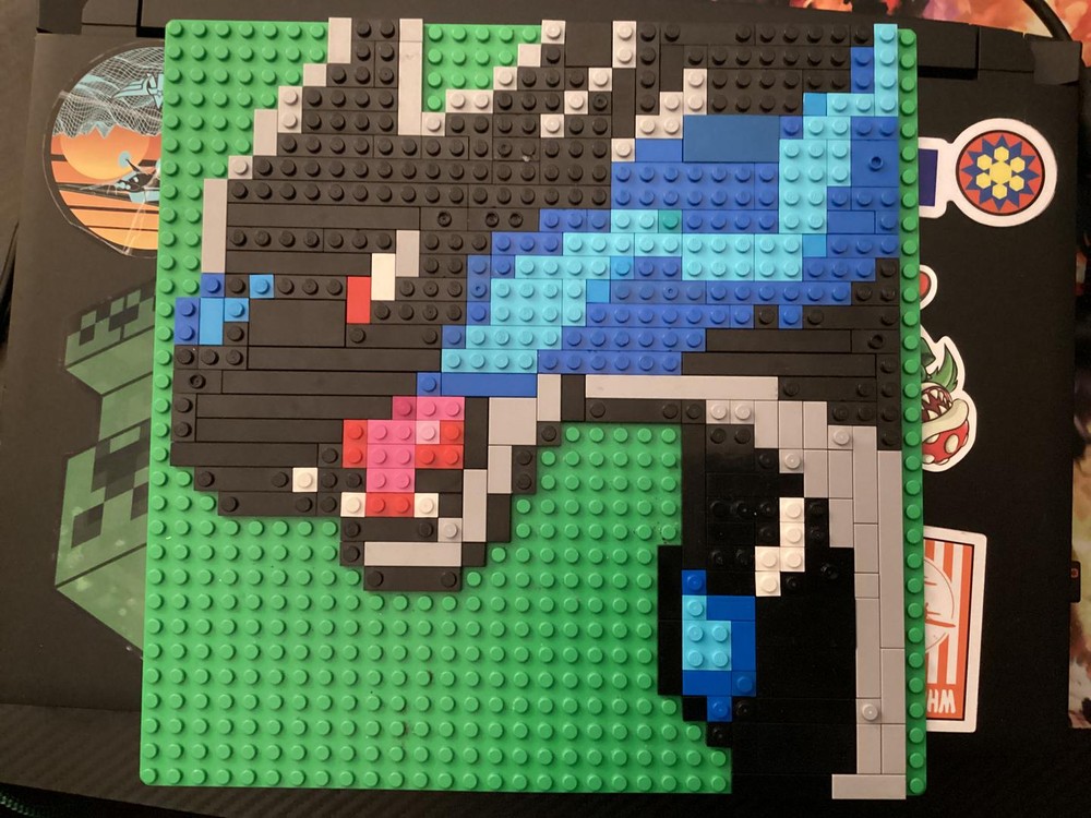 LEGO MOC-200120 mega Charizard X by I_like_legos_and_fish | Rebrickable ...