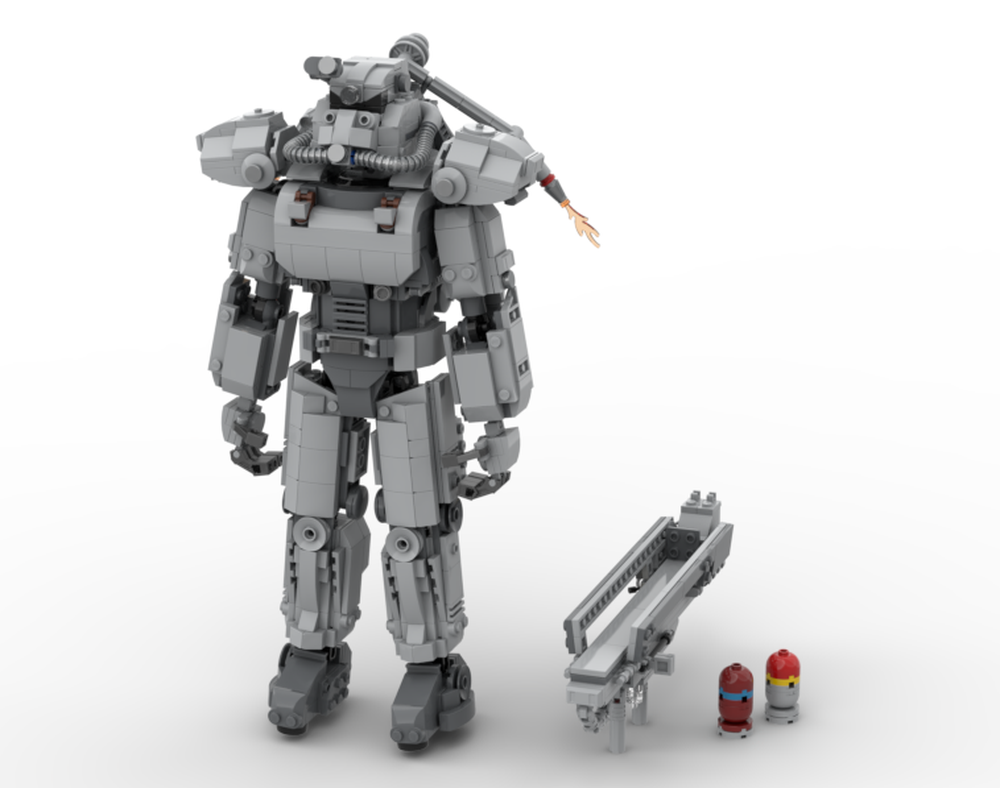 LEGO MOC-200123 T-51 Power Armor With Fatman by Mojave-Ghoul ...