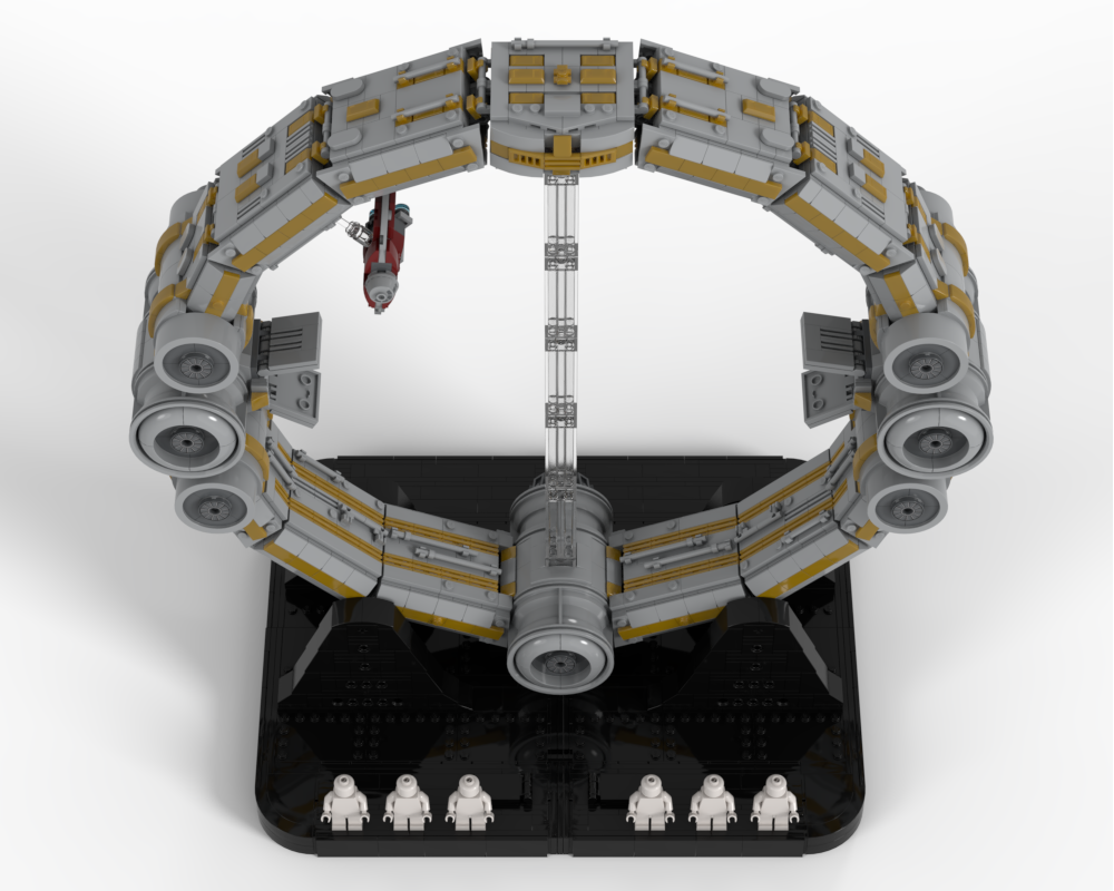 Lego Moc Eye Of Sion Incl T 6 Shuttle By Codyanerbricks Rebrickable