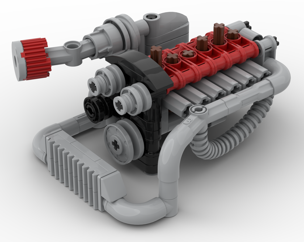 LEGO MOC 2jz engine by lego_xtremcar | Rebrickable - Build with LEGO