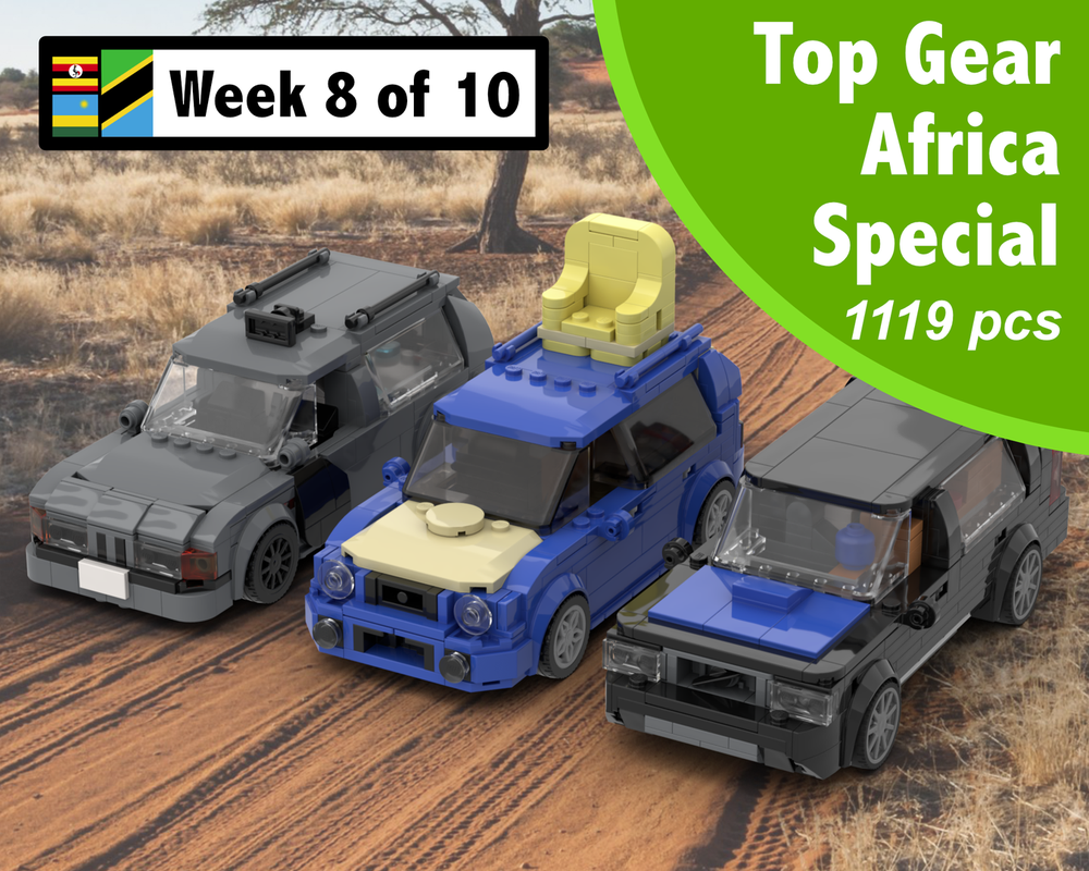 LEGO MOC Top Gear: Africa Special by Al3xW40 | Rebrickable - Build with ...