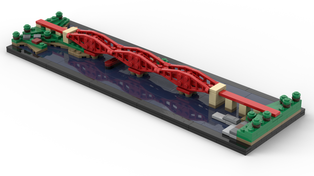LEGO MOC Micro Forth Bridge by Vega295 | Rebrickable - Build with LEGO