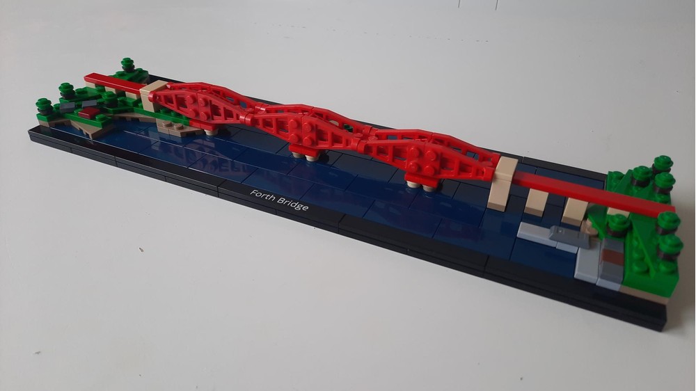 LEGO MOC Micro Forth Bridge by Vega295 | Rebrickable - Build with LEGO