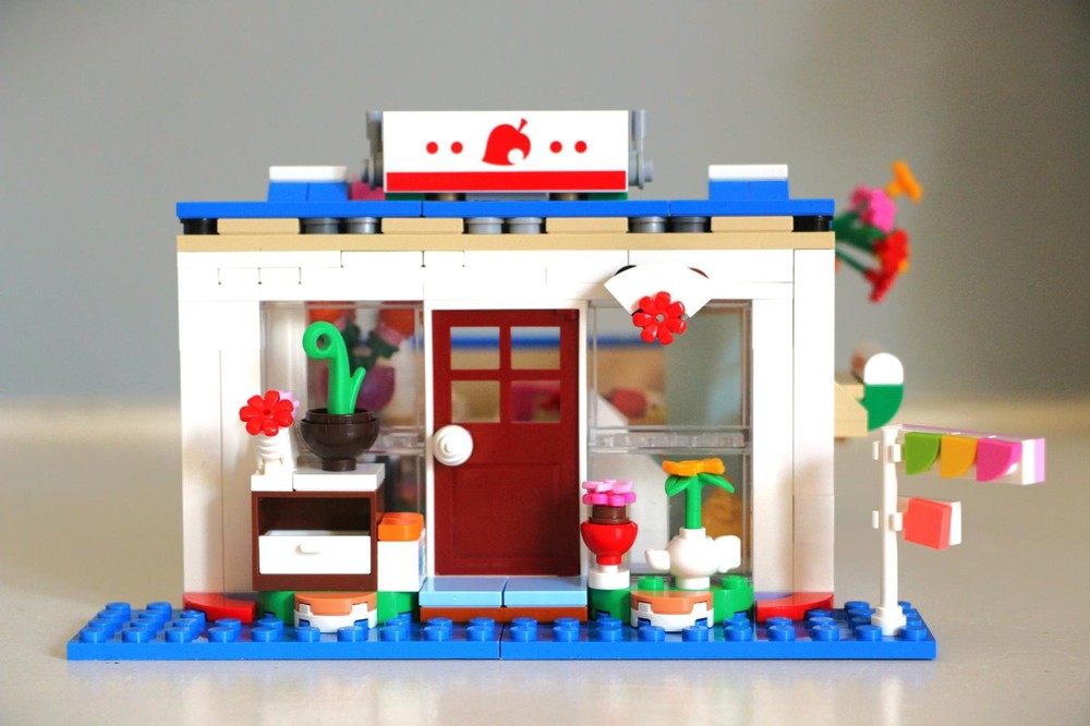 LEGO MOC Flower cafe by EVA001 | Rebrickable - Build with LEGO