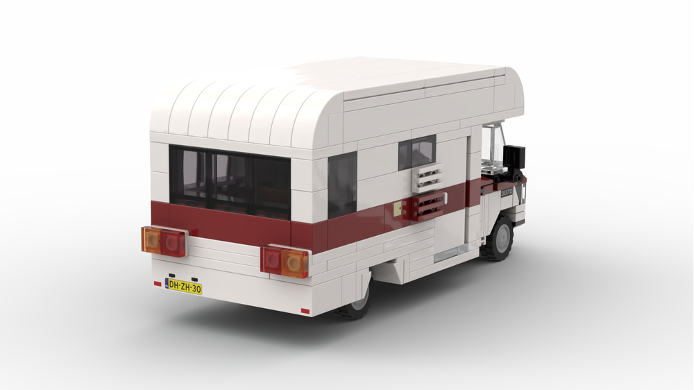 LEGO MOC 1986 Mercedes-Benz 307D (T1) camper van by BRSBricks ...