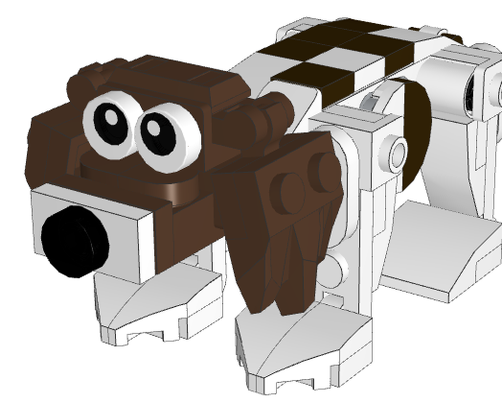 LEGO MOC English Springer Spaniel by MARA_kingolifan | Rebrickable ...