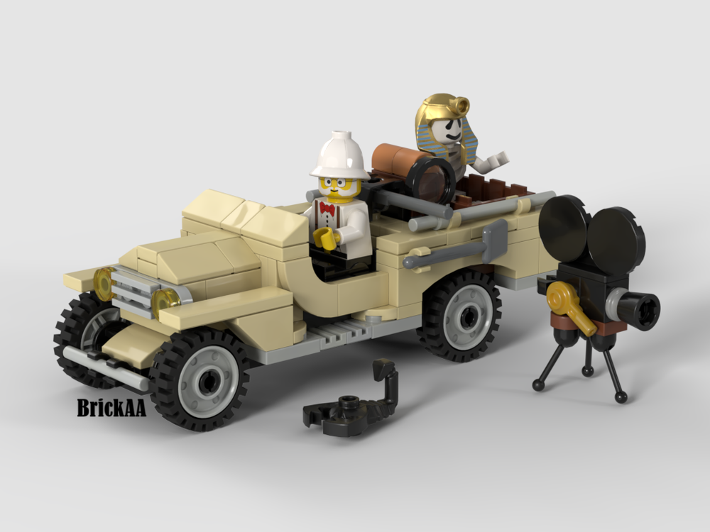 LEGO MOC Adventurers Car & Skeleton Remake by BrickAA | Rebrickable ...