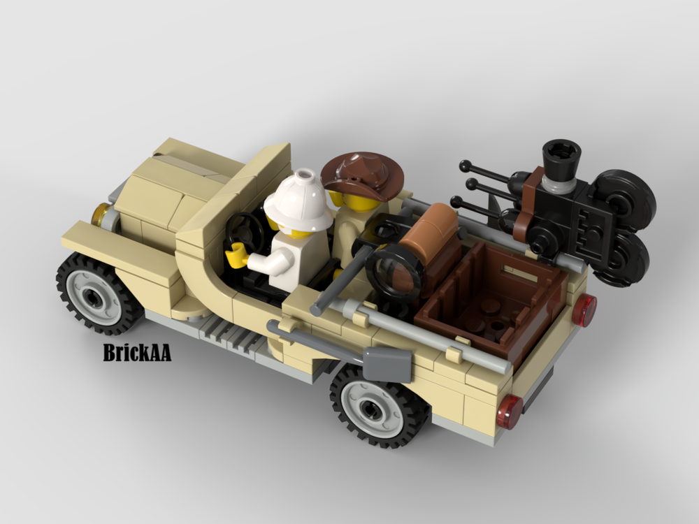 LEGO MOC Adventurers Car & Skeleton Remake by BrickAA | Rebrickable ...